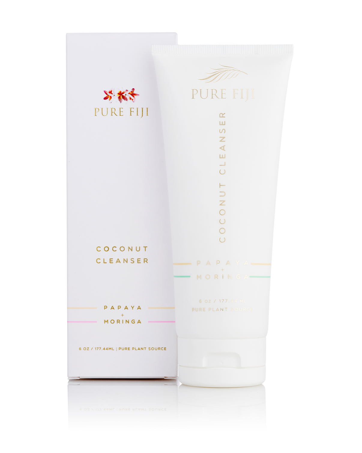 Pure Fiji - Coconut Cleanser with Papaya & Moringa – The Beauty Colab